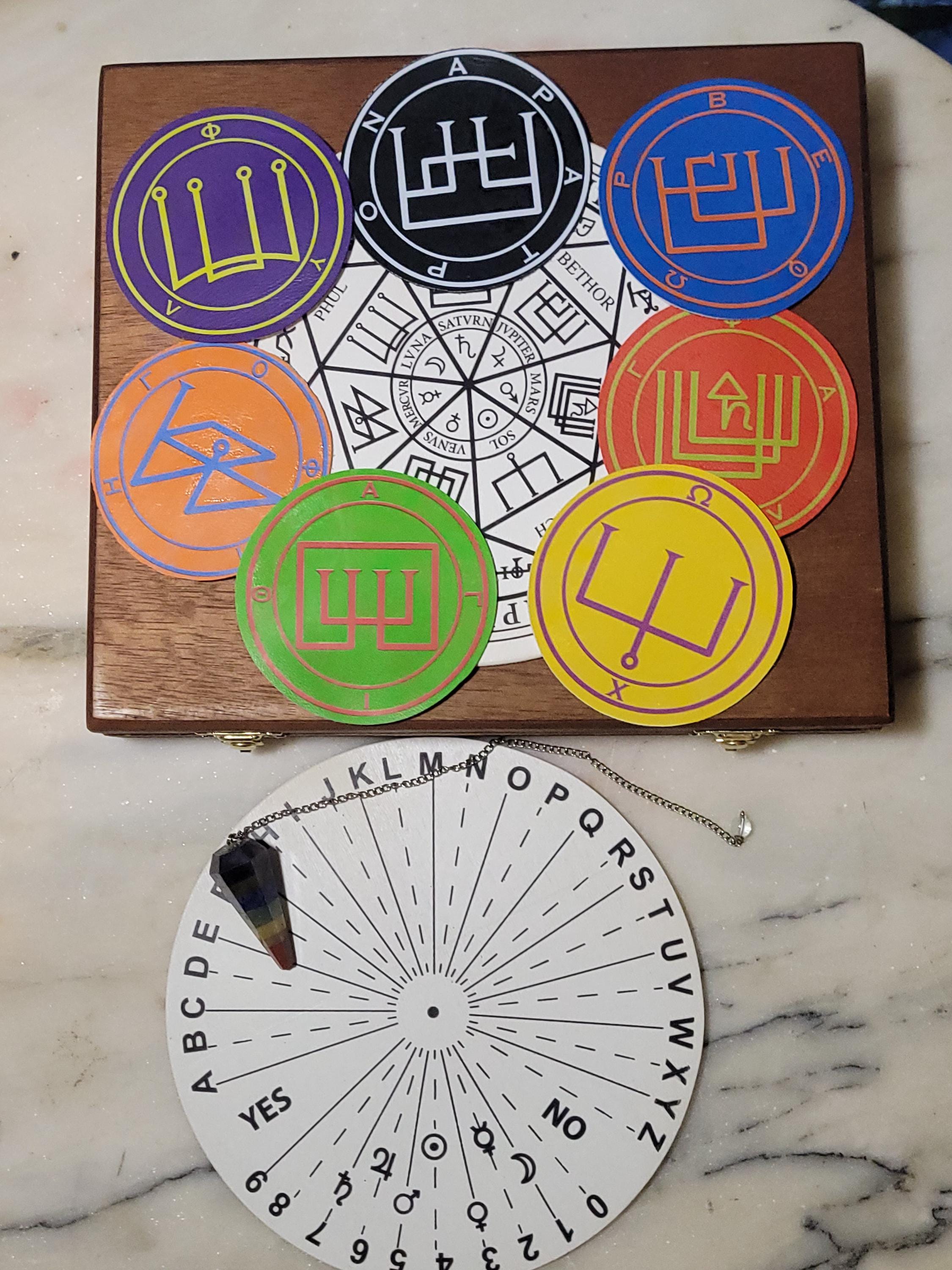 Olympic Spirit Sigil Boxed Set - Etsy