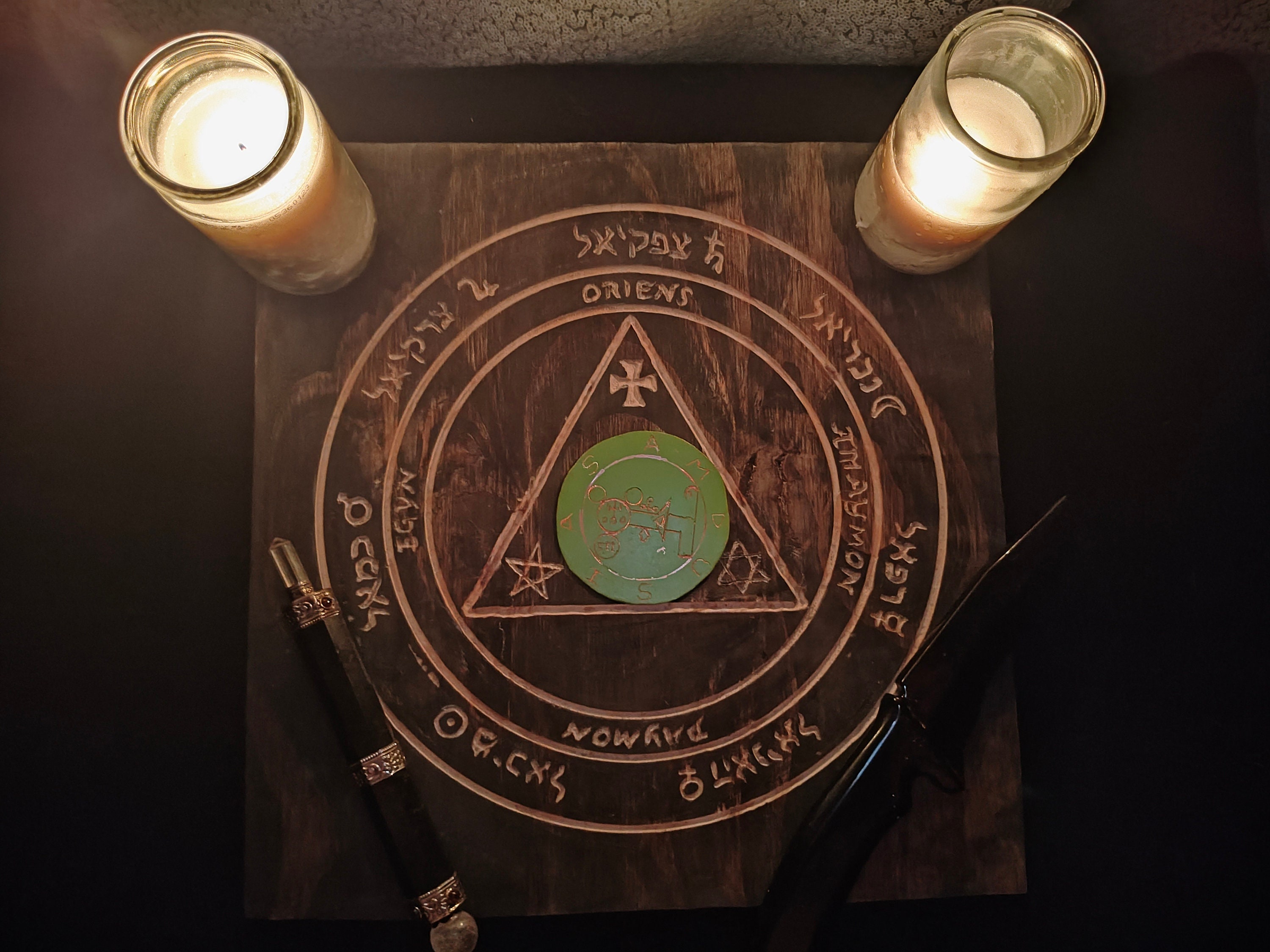 Clavis Inferni Board of Practice for Summoning Demons of the Ars Goetia ...