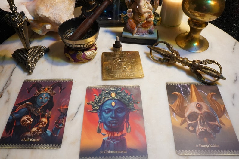 Shakti Devi Kali Ma Sacred Surrender Oracle Reading - Etsy