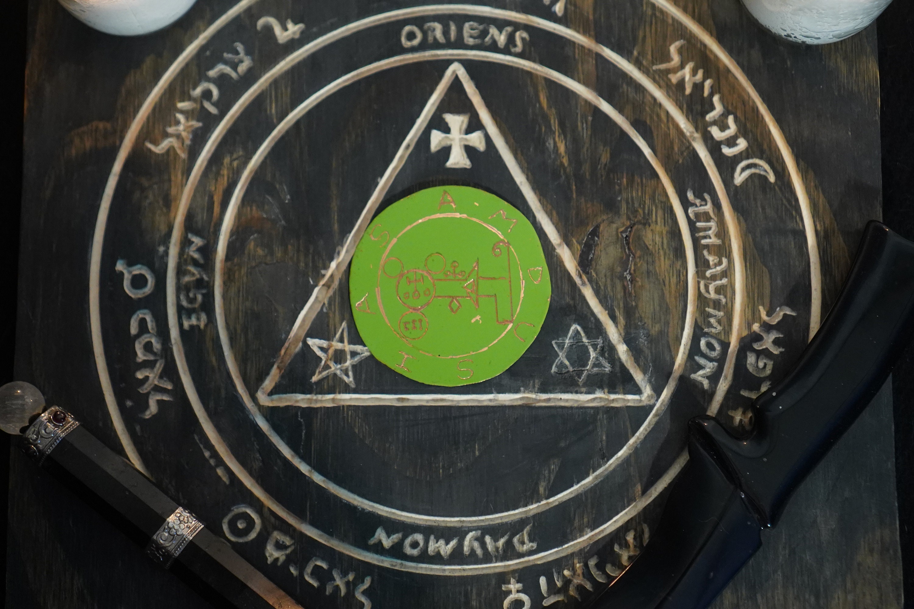 Clavis Inferni Board of Practice for Summoning Demons of the Ars Goetia ...