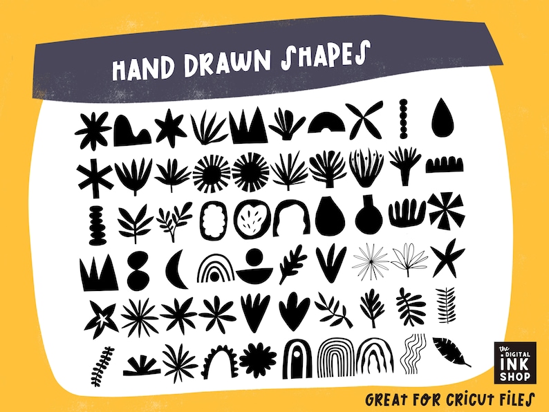 SVG Bundle L Svg Shapes L Cricut Cut Files L SVG PNG Files I - Etsy