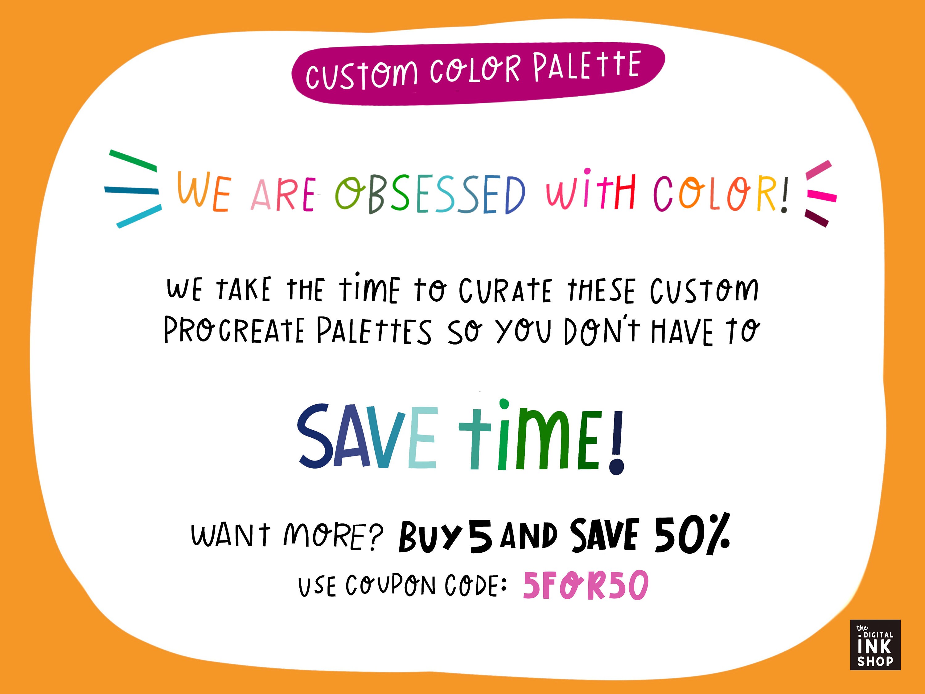 Procreate Fall Color Palette Instant Download Happy HALLOWEEN Procreate ...