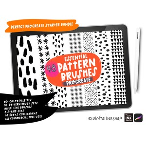 HUGE Procreate Bundle | Entire Shop Bundle | Procreate Brushes | Procreate Stamps L Color ...