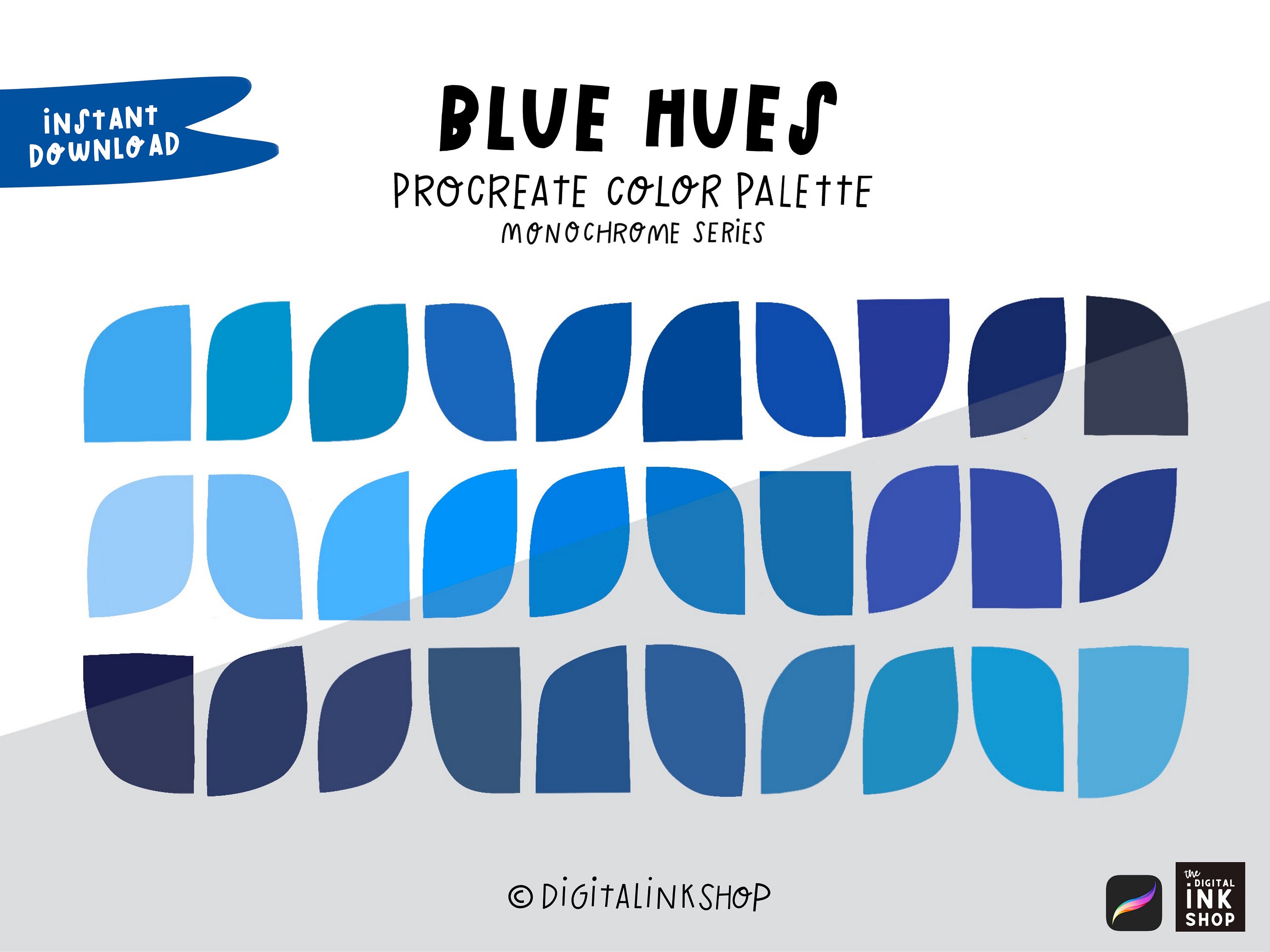 Procreate Color Palette Procreate Color Swatches Procreate Brushes I ...