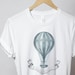 Hot Air Balloon Short Sleeve Tshirt, Flights of Fancy T-shirt ...