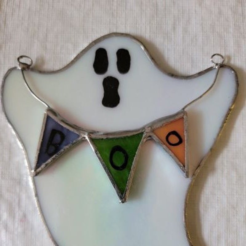 Stained Glass Ghost - Etsy
