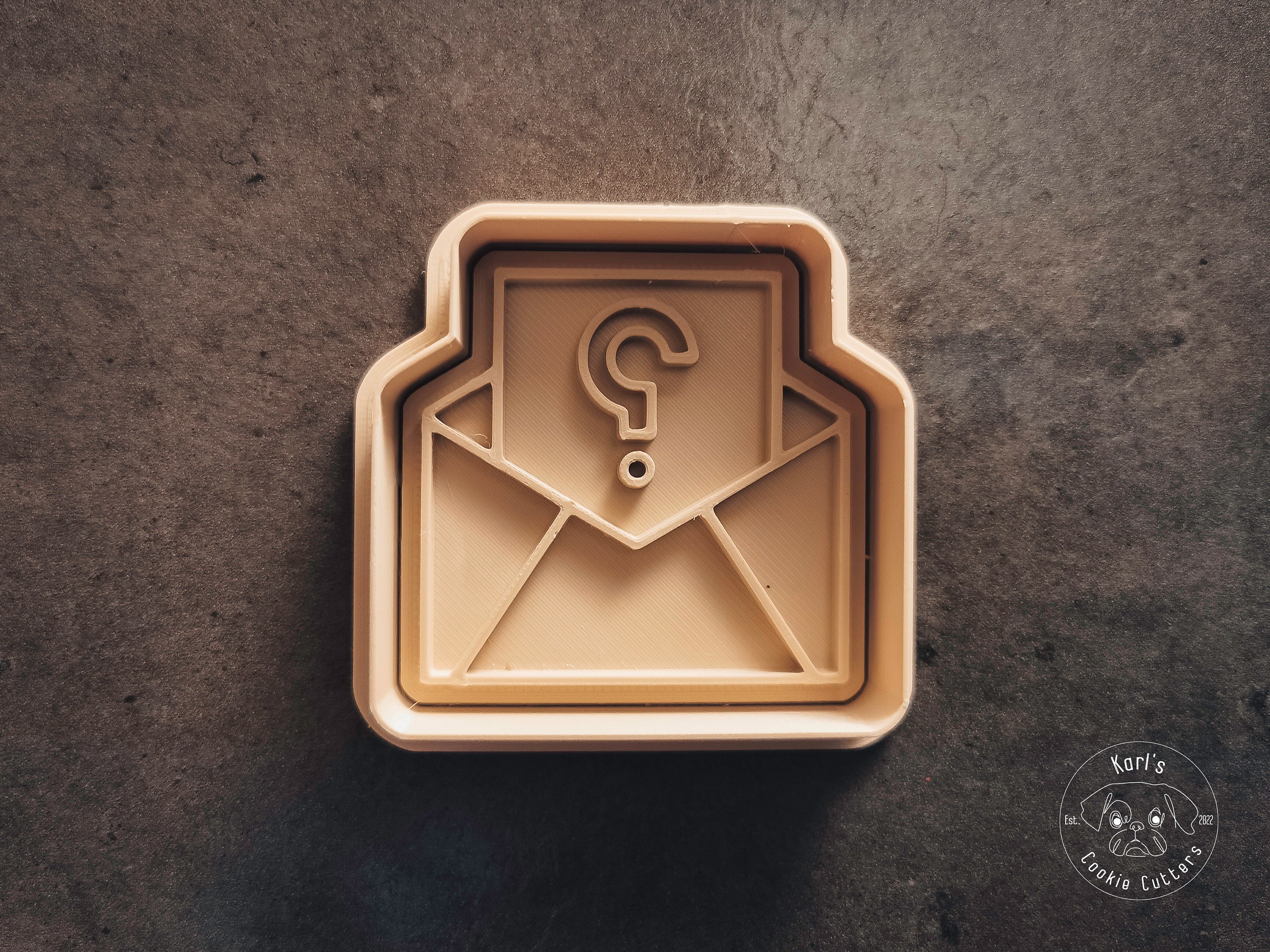 Letter Secret Message, Question Mark, Riddle, Secret Stamp & Cookie ...