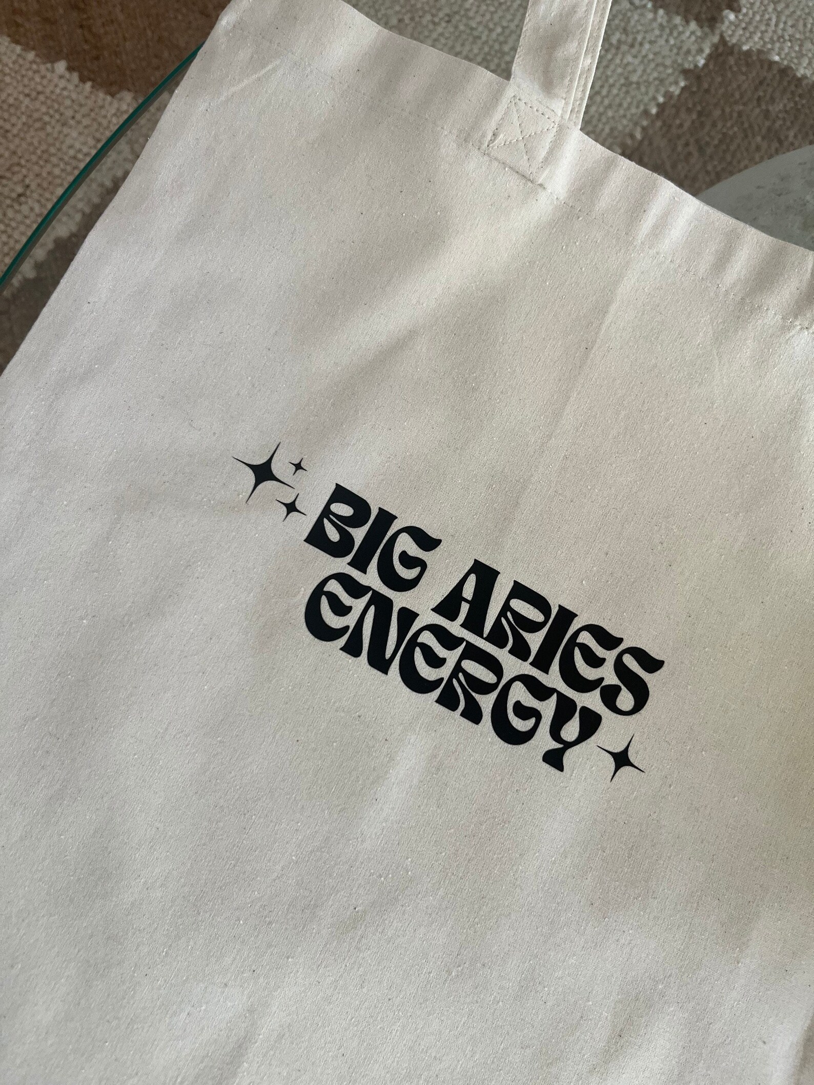 Zodiac Tote Bag (lightweight), Minimalist Tote Bag, Zodiac, Eco ...