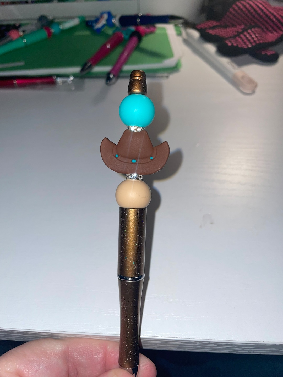 Cowboy Hat Beaded Pen - Etsy