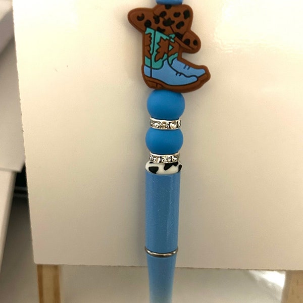 Cowboy Hat Beaded Pen - Etsy