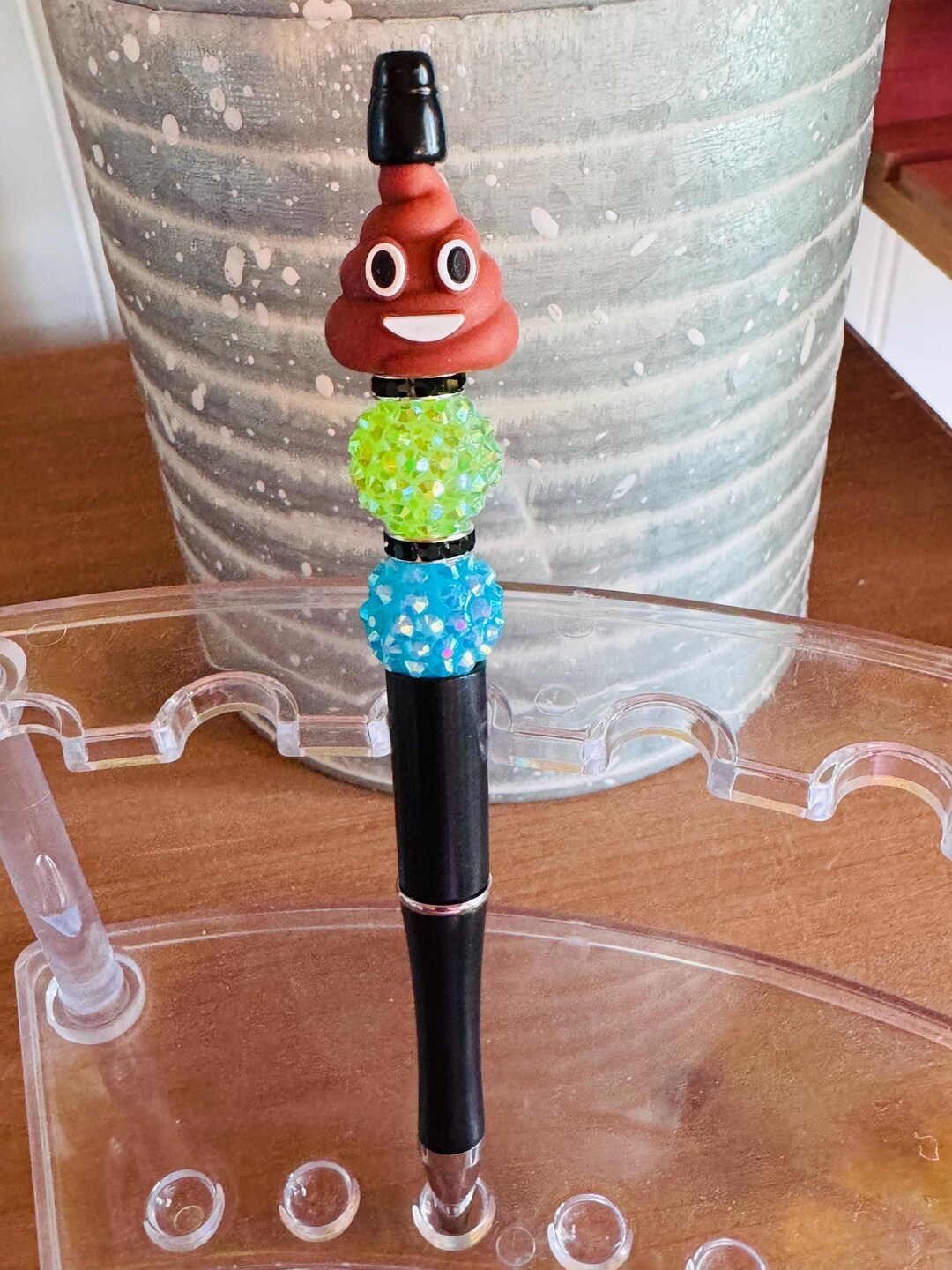 Colorful Poop 3D Beaded Pen - Etsy