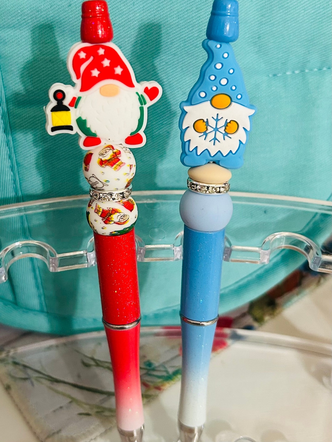 Christmas Winter Gnome Pens - Etsy
