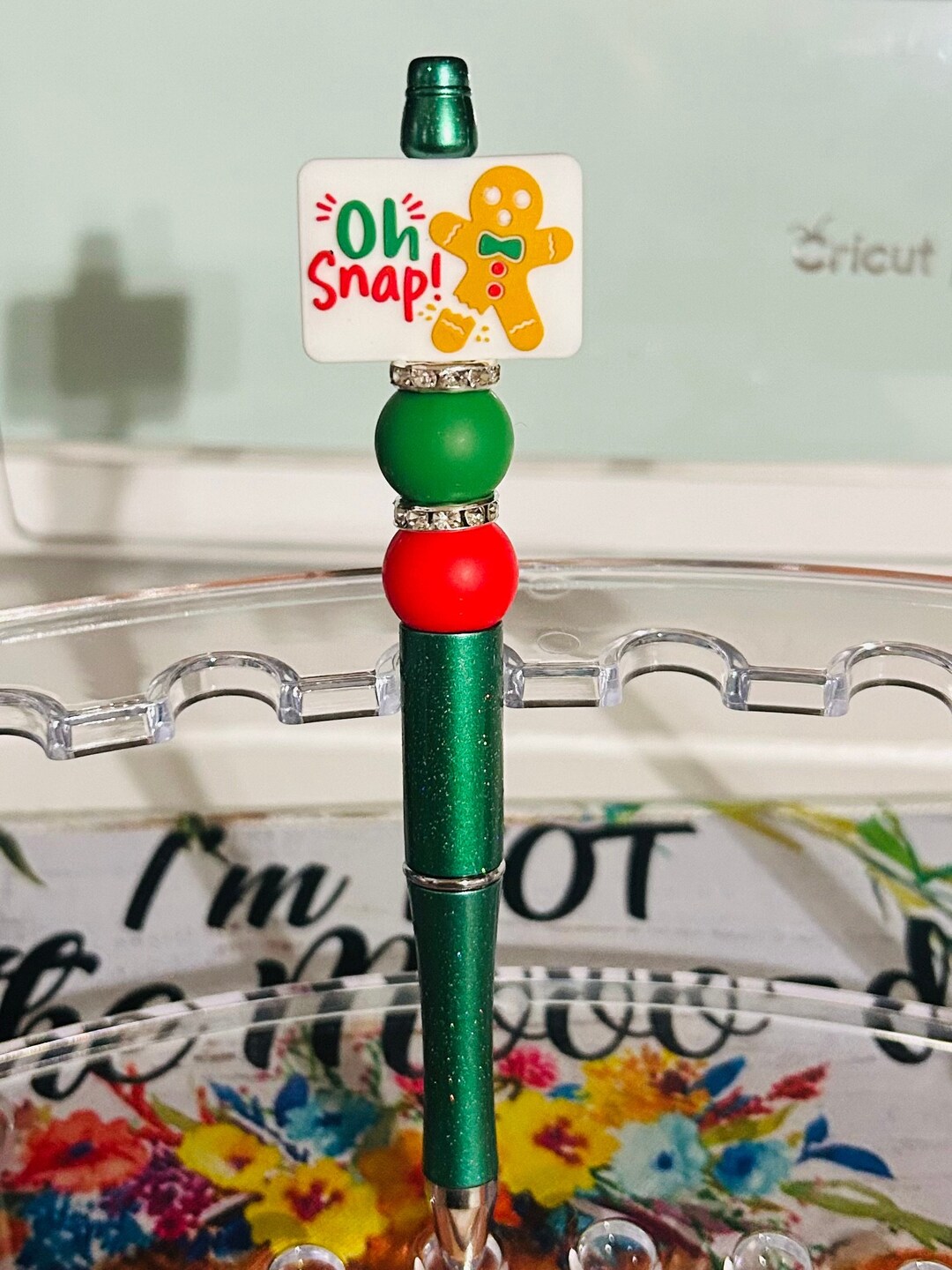 Broken Leg Gingerbread Beaded Pen - Etsy