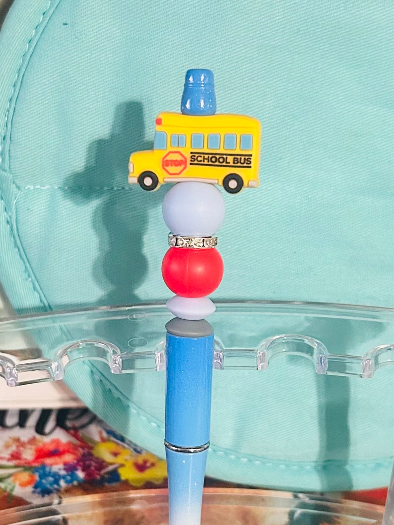 School Bus Pen - Etsy