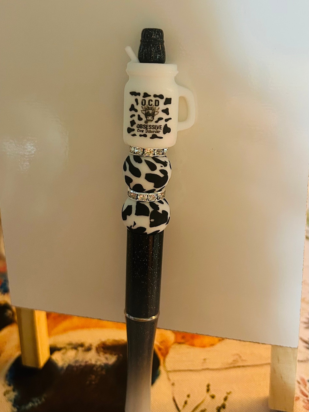 Cow Print Jug Pen - Etsy