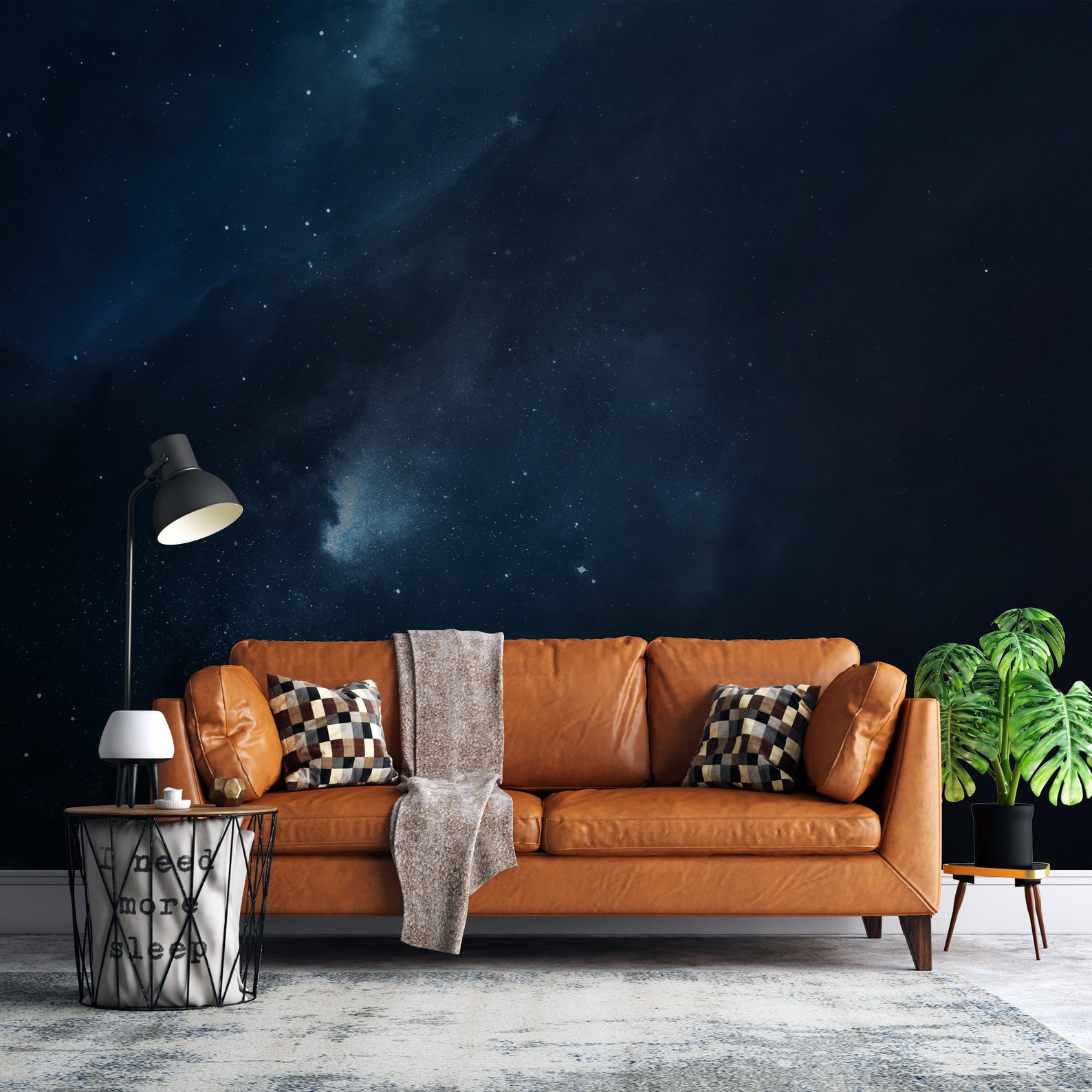 Cosmic Universe Wall Mural Breathtaking Galaxy & Stars Panoramic ...