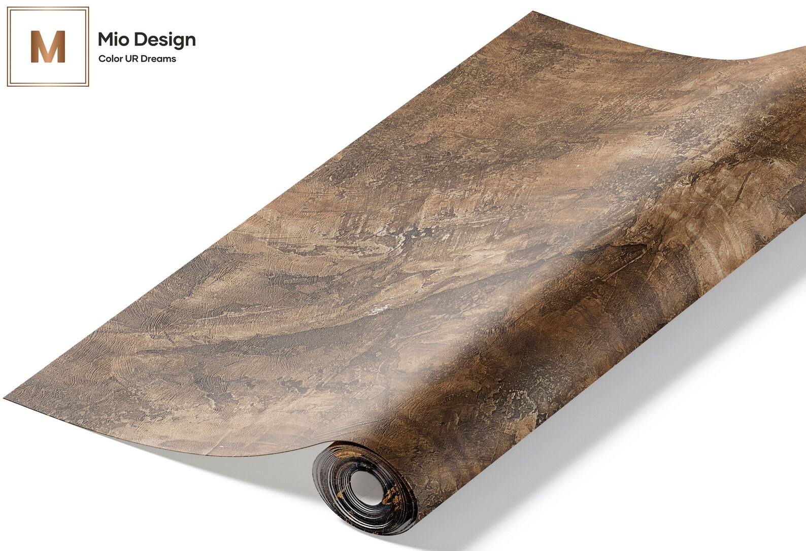 Venetian Bronze Stucco Wallpaper | Modern Industrial Peel and Stick ...