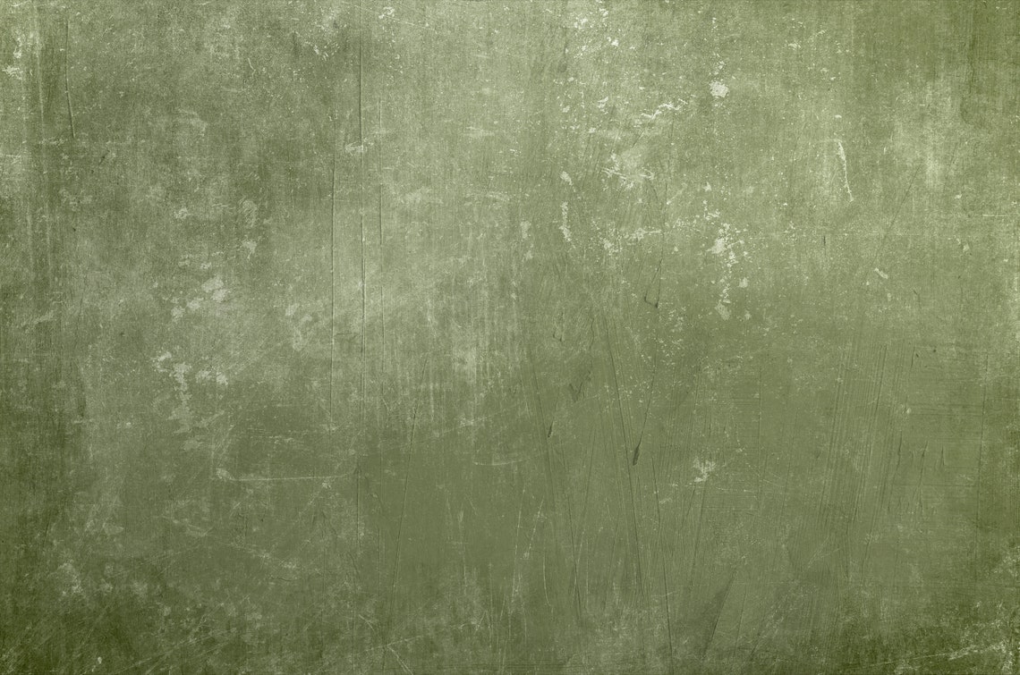 DISTRESSED Green Wallpaper | Vintage Faux Texture | Decorative Paint ...