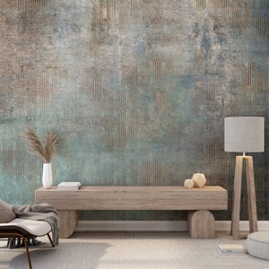 Modern Venetian Wallpaper Faux Texture Wall Art Abstract - Etsy