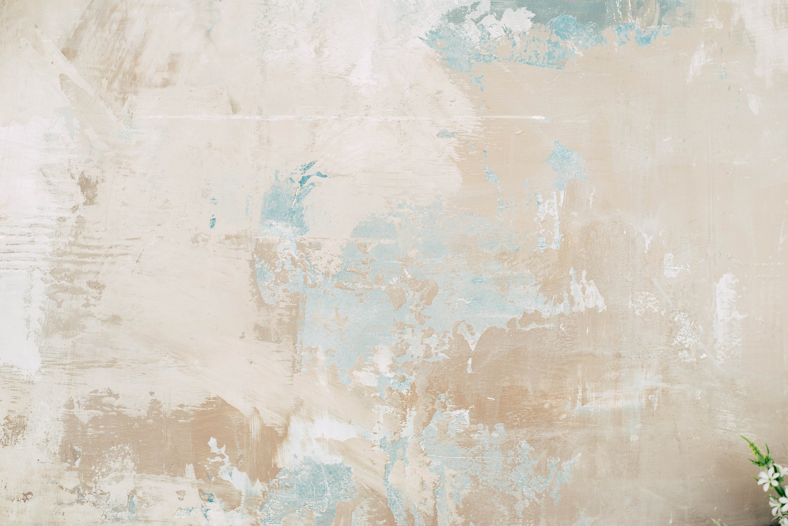 BRIGHT Neutral Wallpaper | Retro Stucco Venetian Mural | Grunge Stone ...