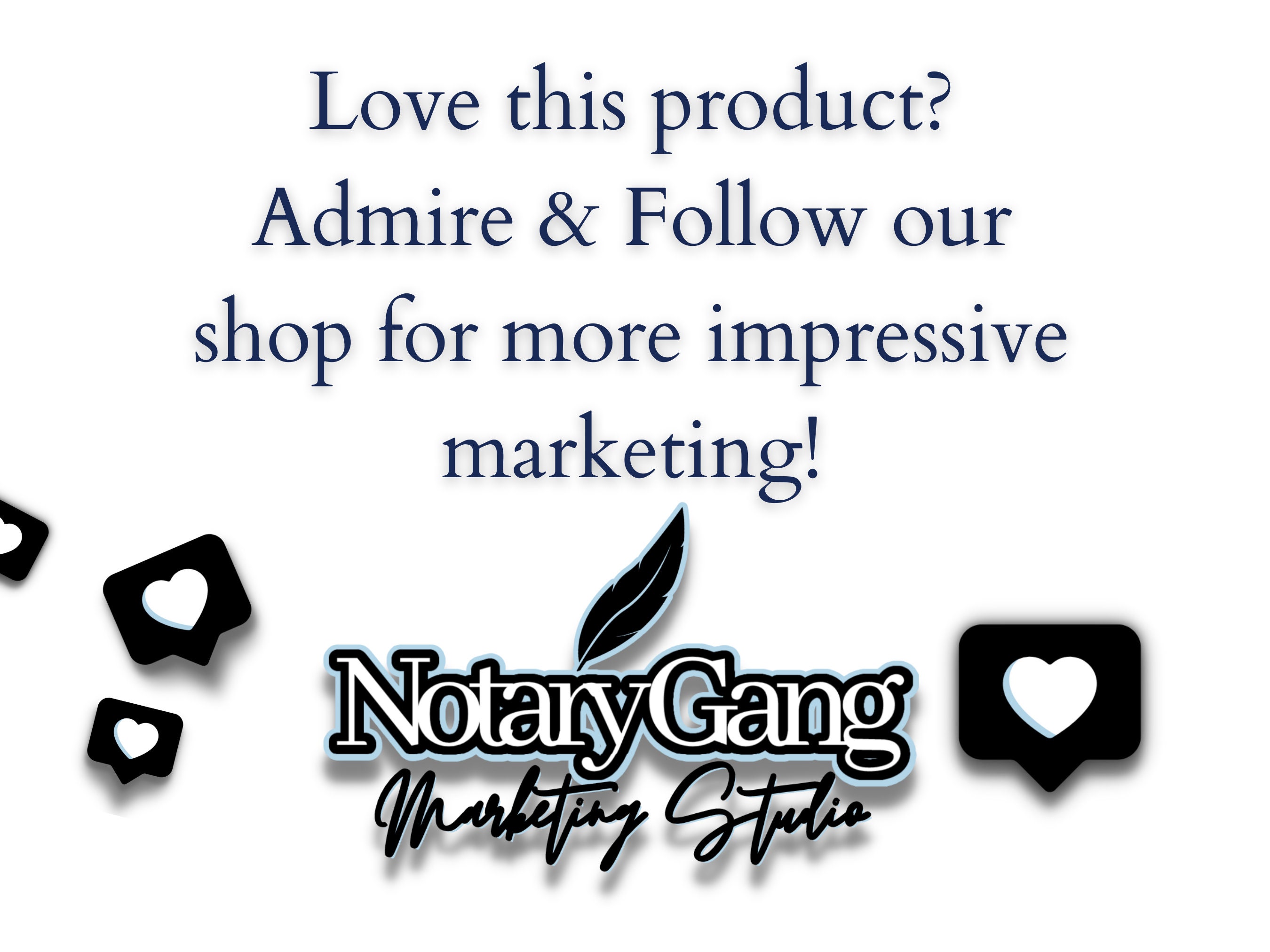 Notary Public Marketing Flyer Template Notary Signing Agent - Etsy