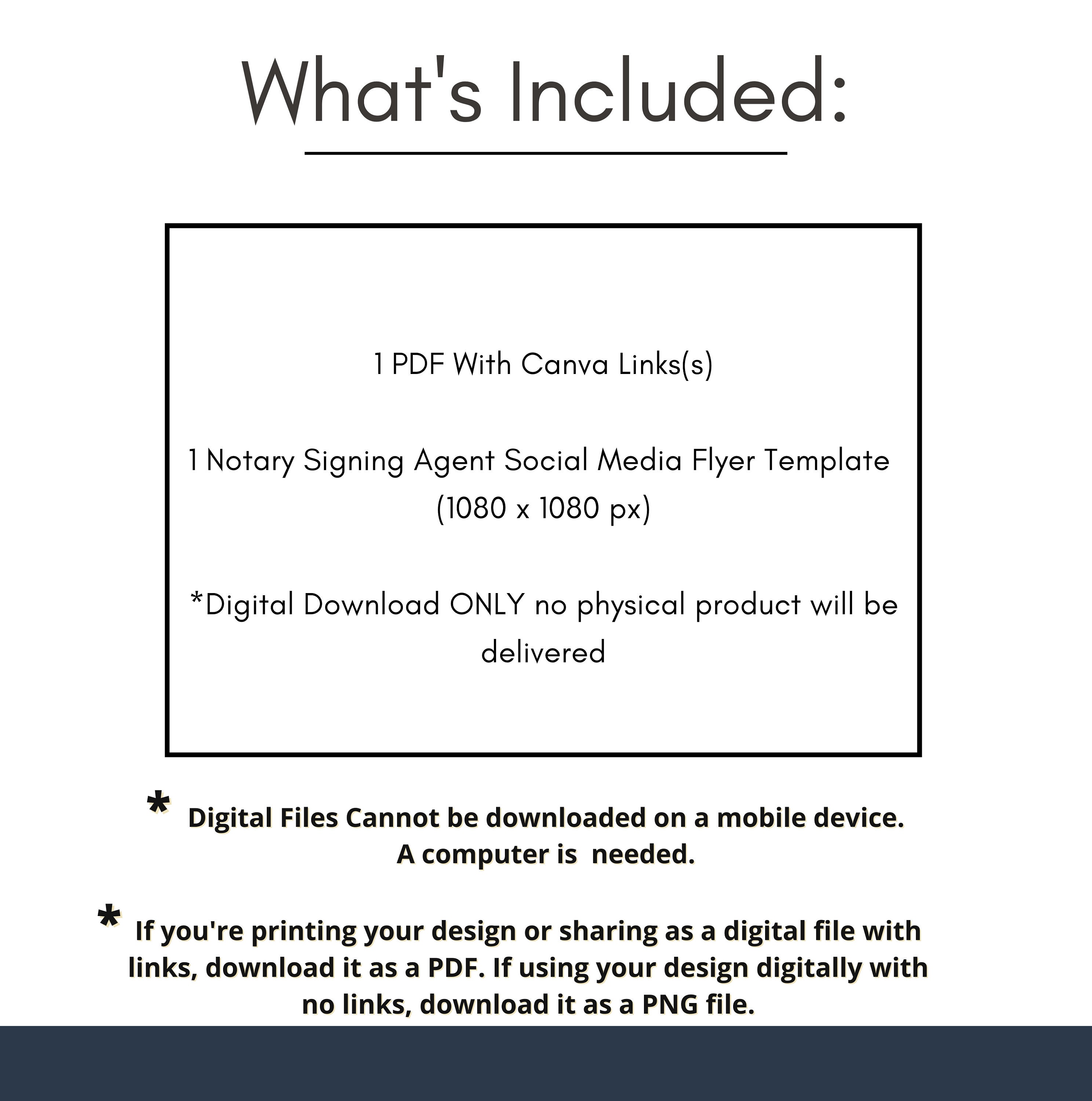 Notary Signing Agent Digital Flyer Social Media Marketing Editable ...