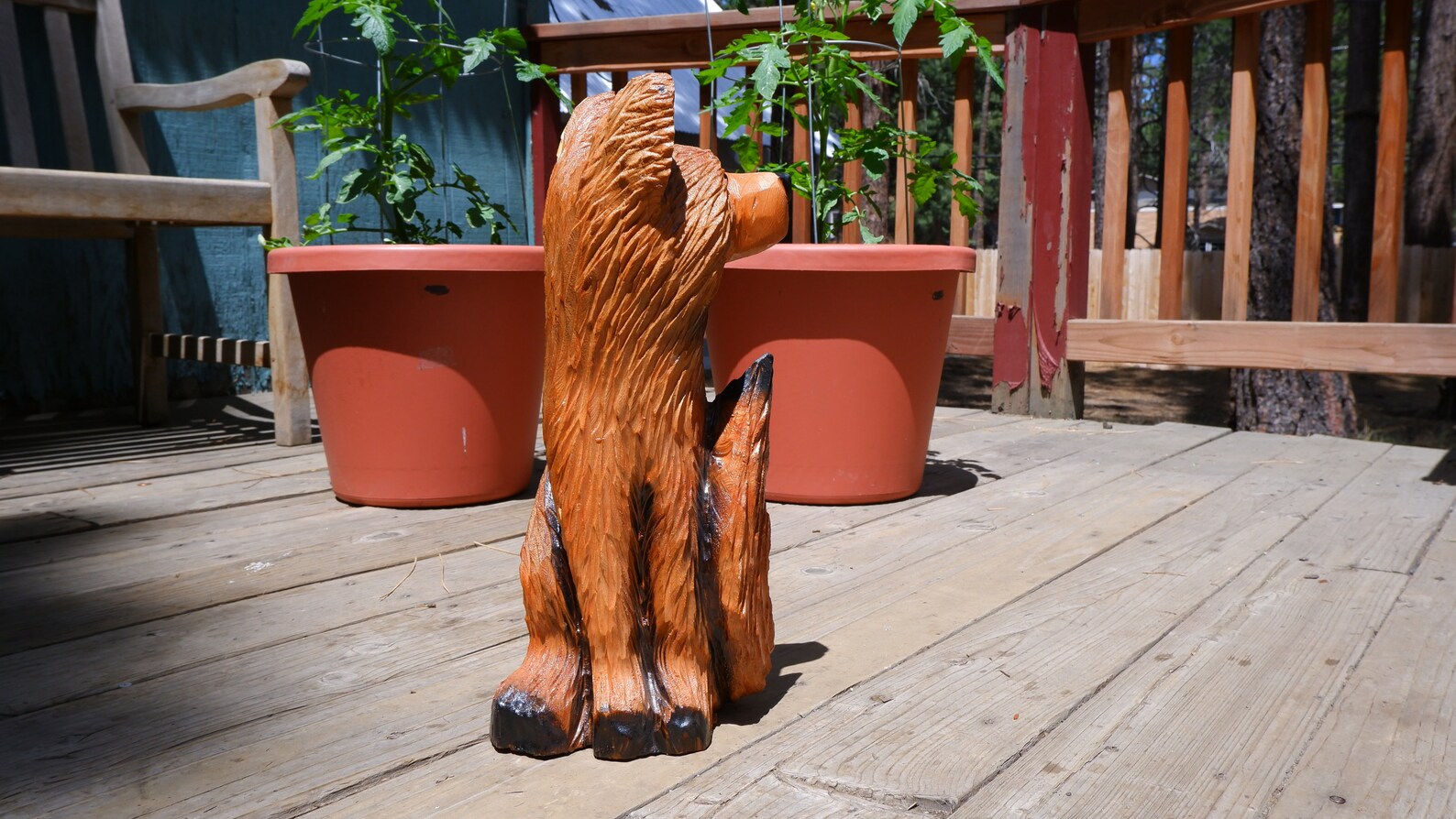 Wood Carved Fox Chainsaw Art - Etsy