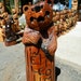 Wood Carved Log Bear Chainsaw Art, Large - Etsy