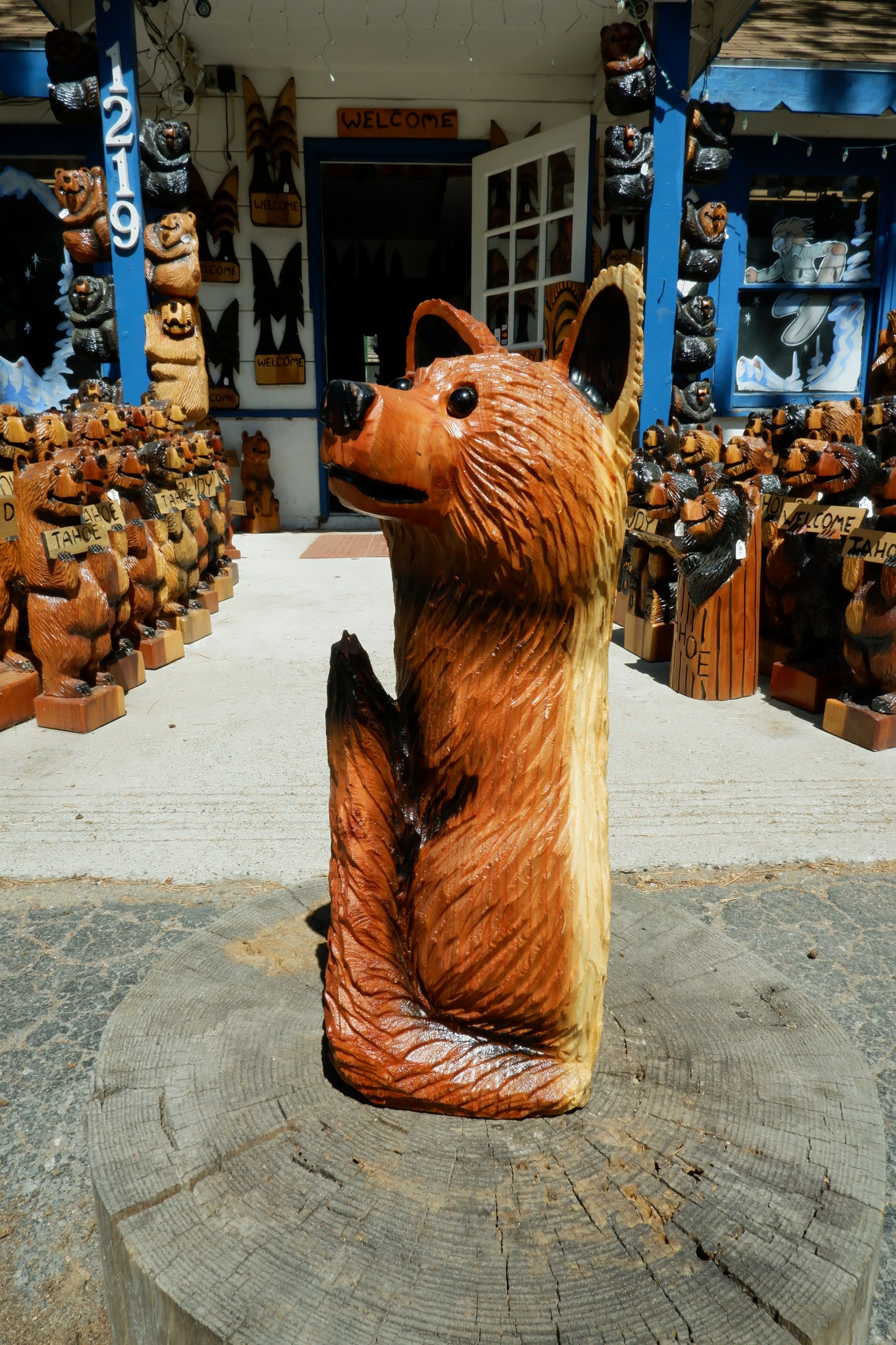 Wood Carved Fox Chainsaw Art - Etsy