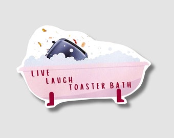 Live Laugh Toaster Bath - Etsy