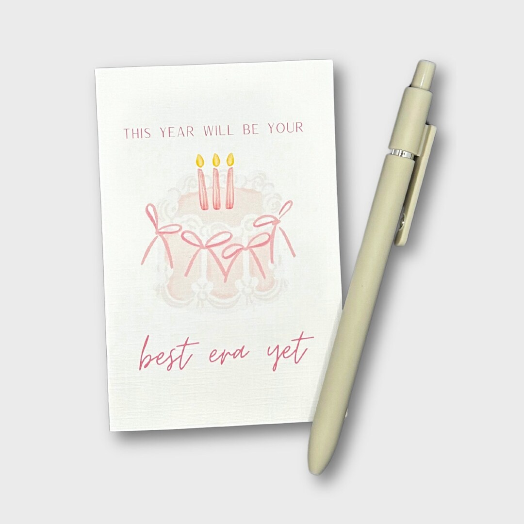 Best Era yet Taylor Swift Inspired Birthday Greeting Card - Etsy