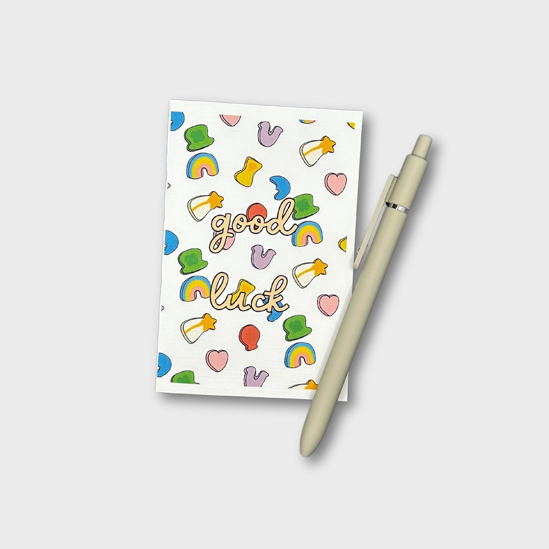Lucky Charms Inspired Good Luck Greeting Card - Etsy