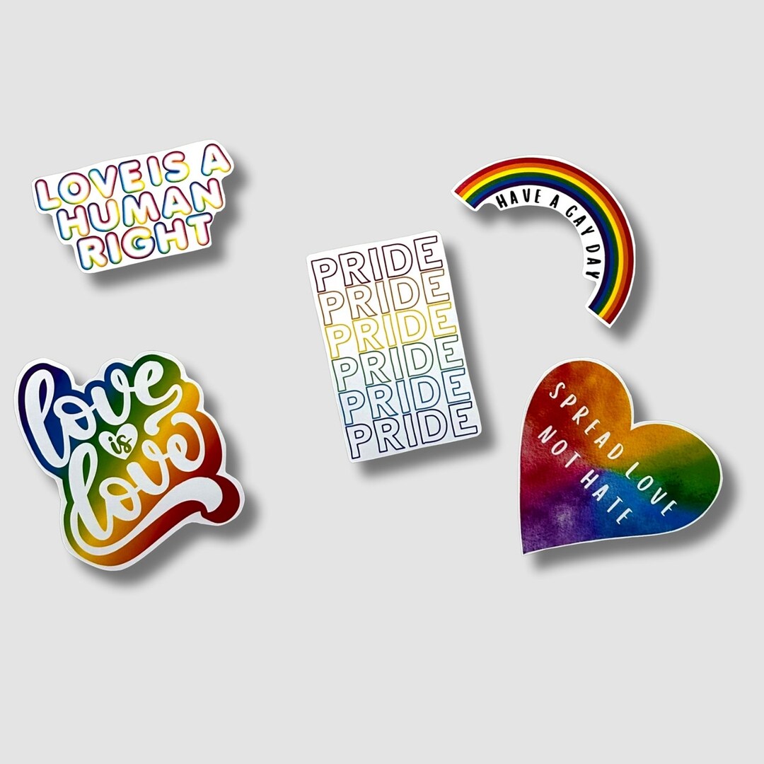 Love is Love Pride Sticker Pack - Etsy