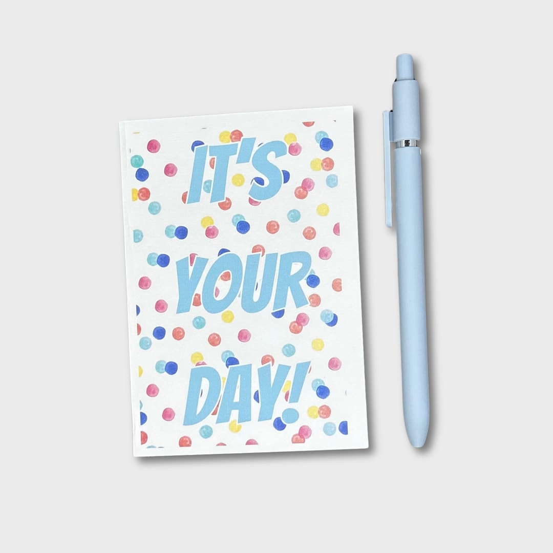 It's Your Day Greeting Card - Etsy