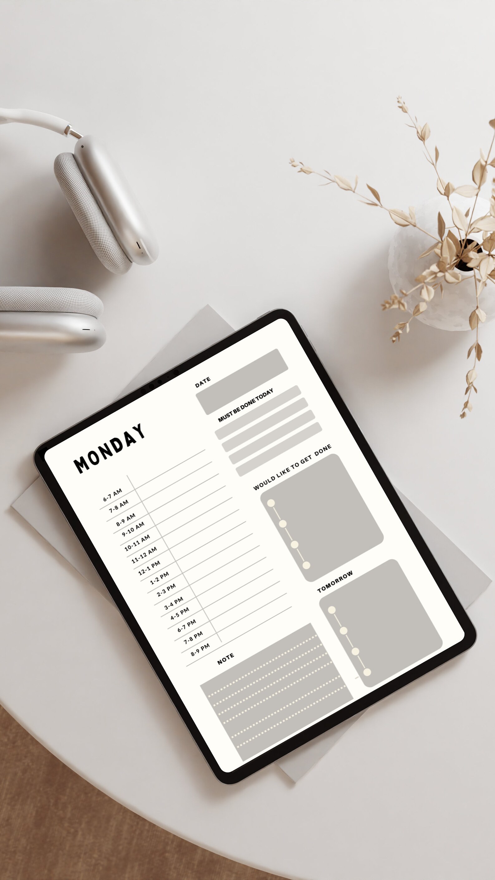 2022 Digital TIME Tracking Planner| Notability, Ipad, Tablet, MOBILE ...