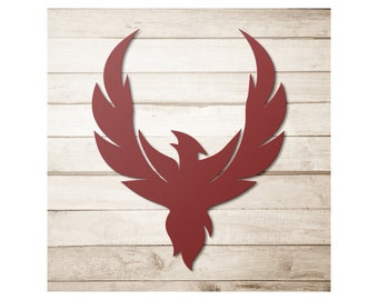 Metal Phoenix Wall Art - Etsy