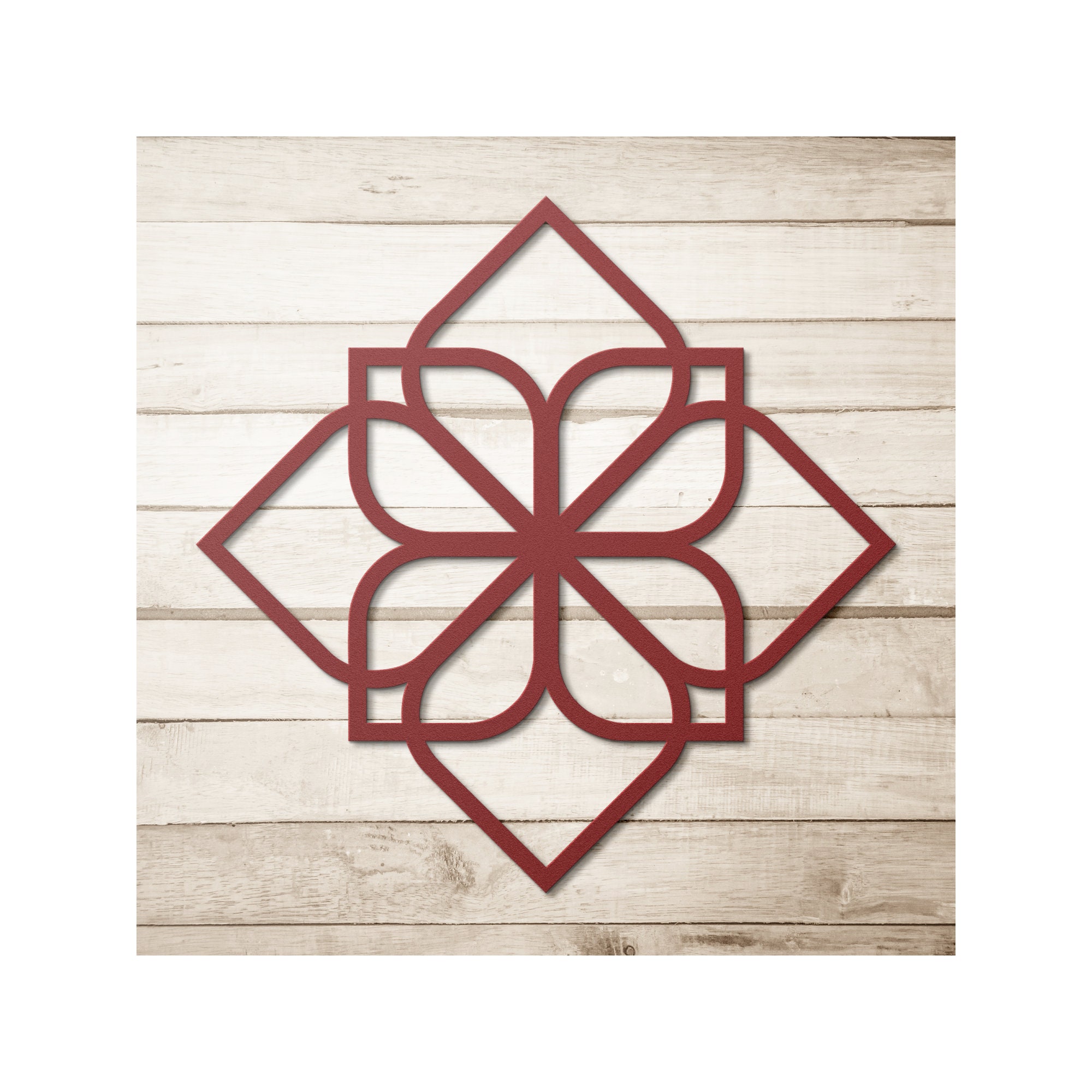 Metal Wall Art, Outdoor Metal Signs, Geometric Metal Art Deco, Unique ...