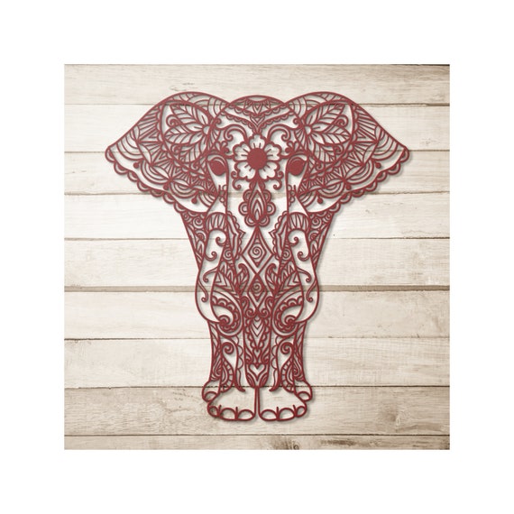 Elephant Metal Wall Art Elephant Metal Signs Metal Art - Etsy