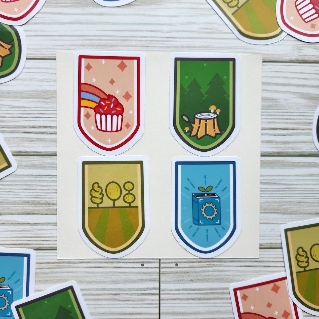 Ooblets Club Banners Waterproof Vinyl Stickers | Ooblets Stickers ...
