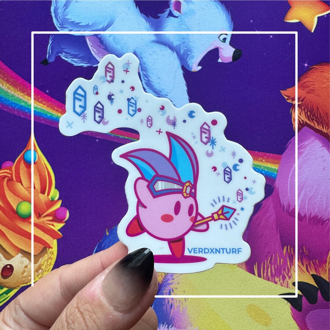 Kirby - Mirror Copy Ability Sticker - Etsy