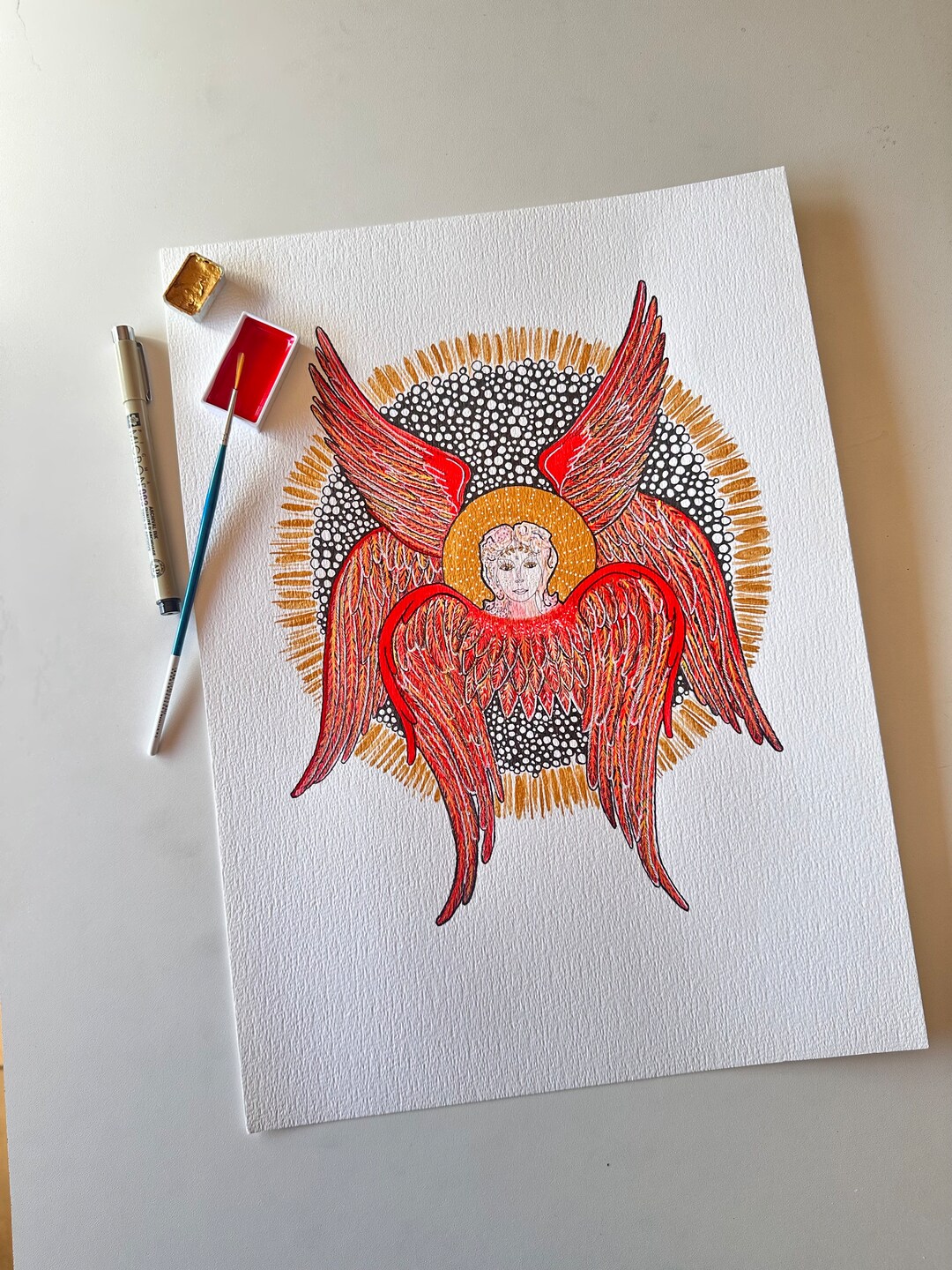 Seraphim, Seraphina, Seraphimblueprint, Sixwings, Angels, Archangel ...