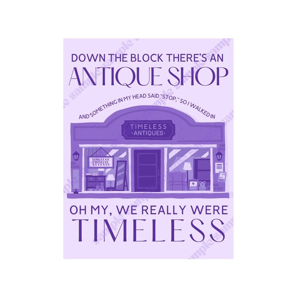 Timeless Poster - Etsy