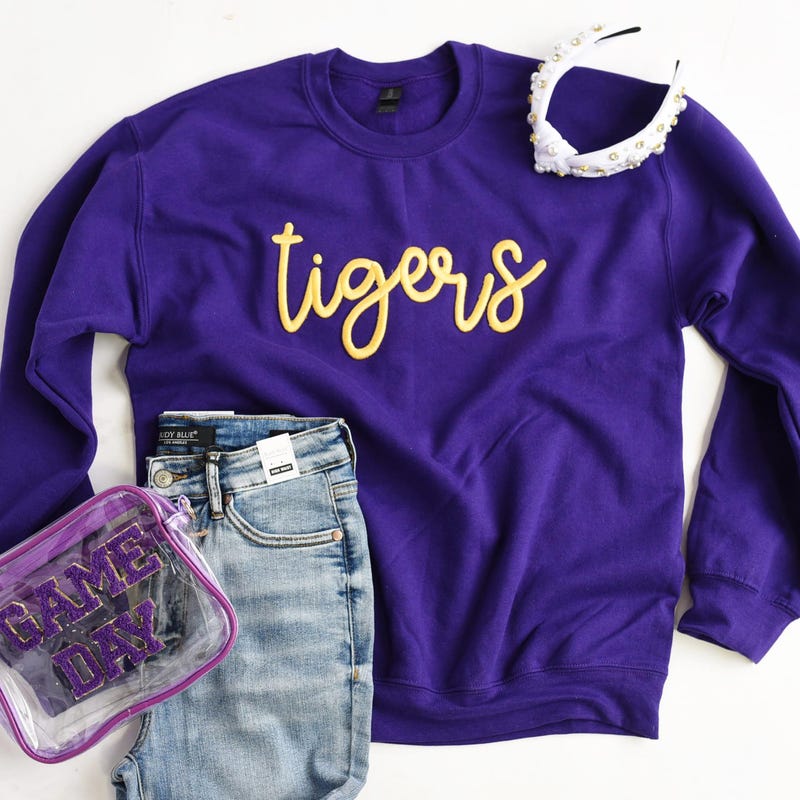 Lsu Font - Etsy
