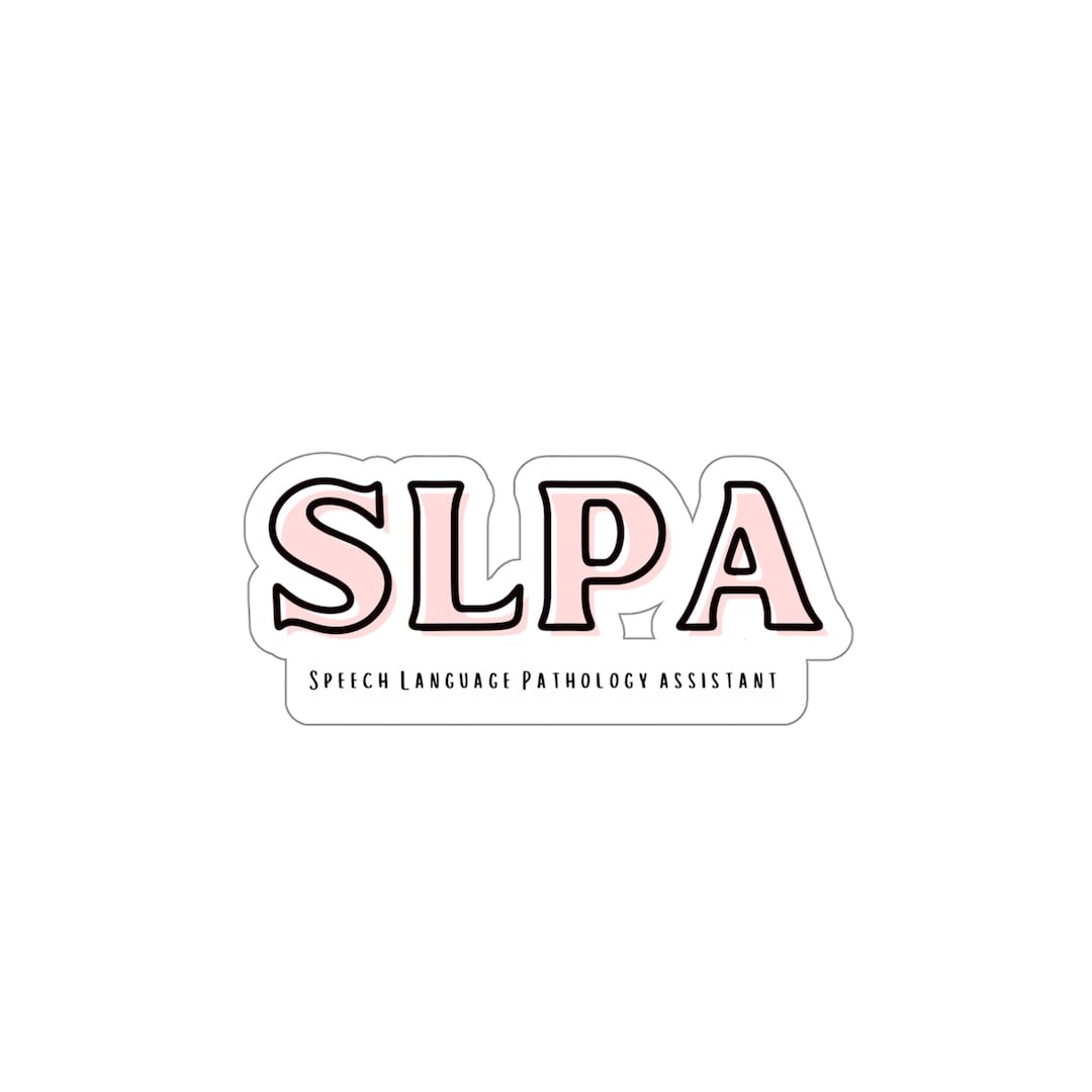 SLPA Die-cut Stickers, Slpa Sticker, Slpa Gift - Etsy