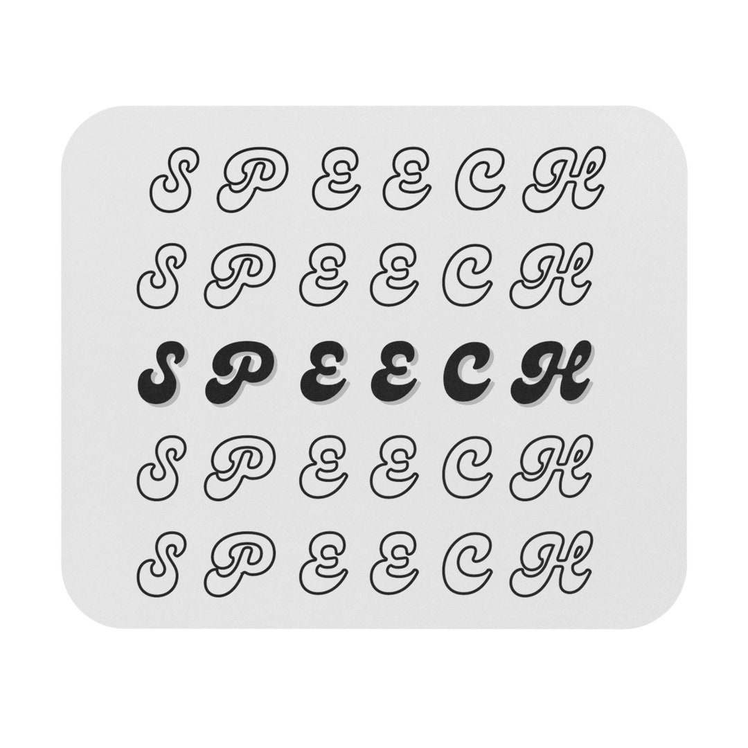 SLP Mouse Pad, Speech Gift, Speech Mouse Pad, Slp Gift, Ccc-slp Gift ...