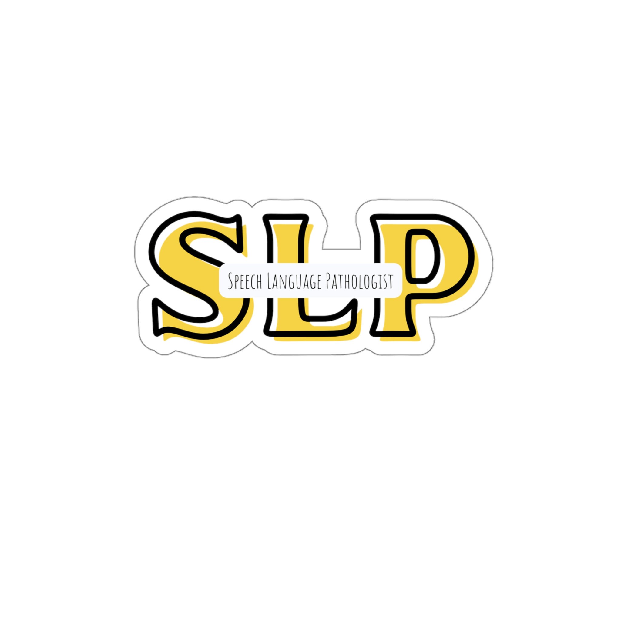 SLP Stickers, SLP Die-cut Stickers, Speech Die-cut Stickers, Speech ...