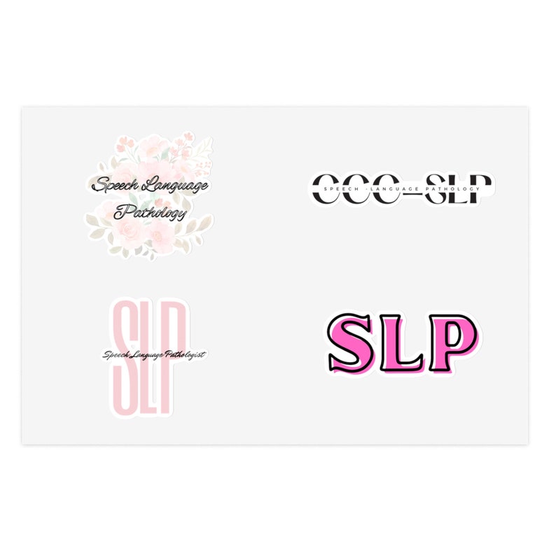 SLP Sticker Sheets, Speech Sticker Sheets, Speech Therapy Sticker ...