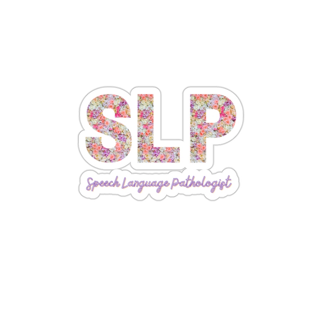 SLP Stickers, SLP Die-cut Stickers, Speech Sticker, Slp Sticker, Slp ...