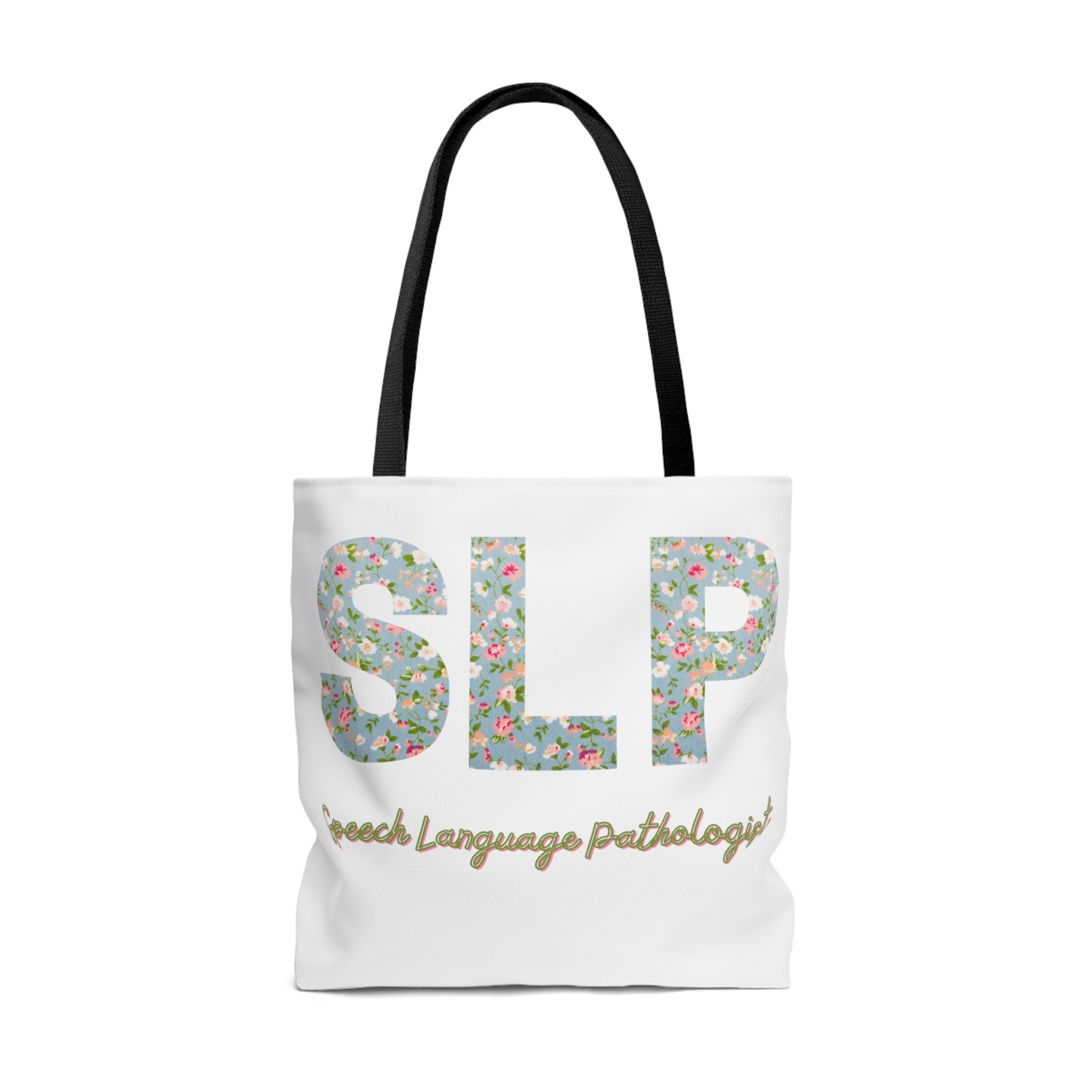 SLP Tote Bag, Slp Therapy Bag, Slp Bag, Speech Tote Bag, Speech Therapy ...