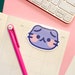 Cat Noodles Magnetic Bookmarks - Kawaii Bookmarks - Etsy